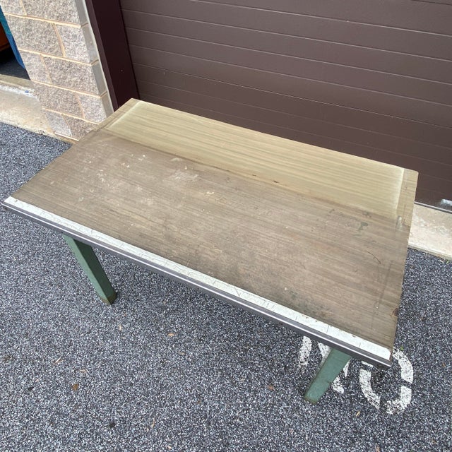 1950s Steel Industrial Usps Postal Mail Sorting Desk Workstation Table ...