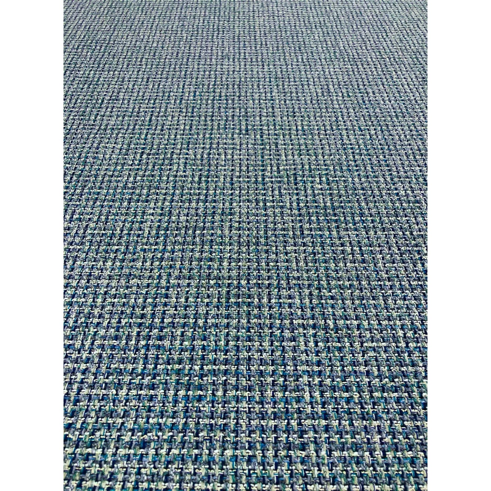 Kravet Tailor Made - Indigo Multi Colored Blue Tweed Modern Upholstery Fabric - 3.5 Yards | Chairish
