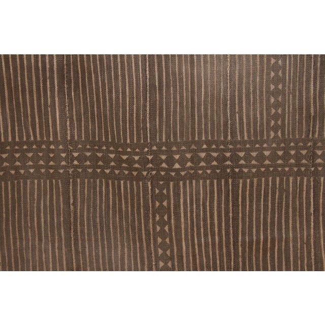 Tribal Lined African Mudcloth | Chairish