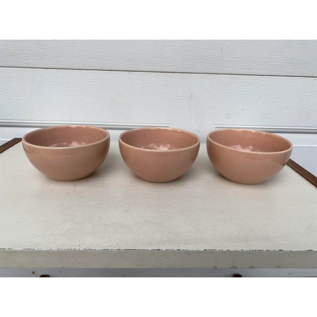 Vintage Russell Wright Pink Bowls- Set of 3 | Chairish
