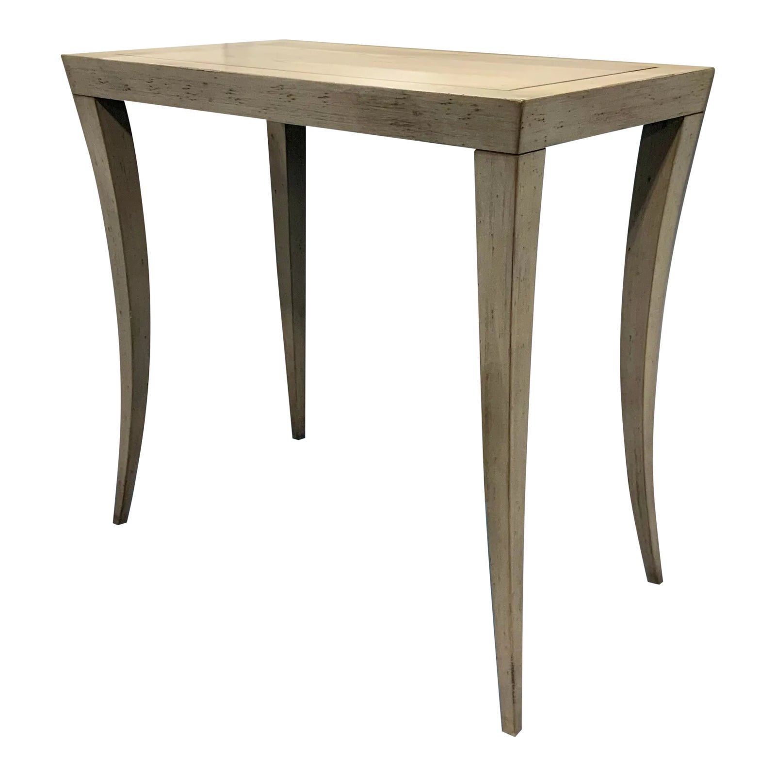 Hickory Chair Modern Greige Wood Console Table | Chairish