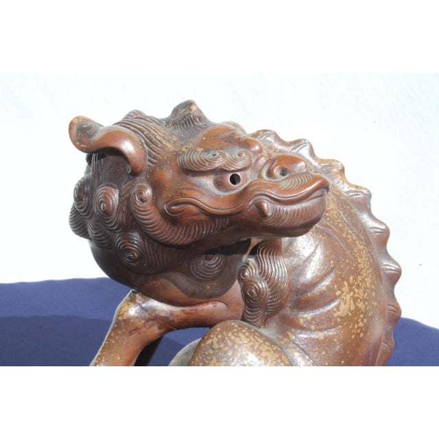Japanese Foo Dragon Figure | Chairish