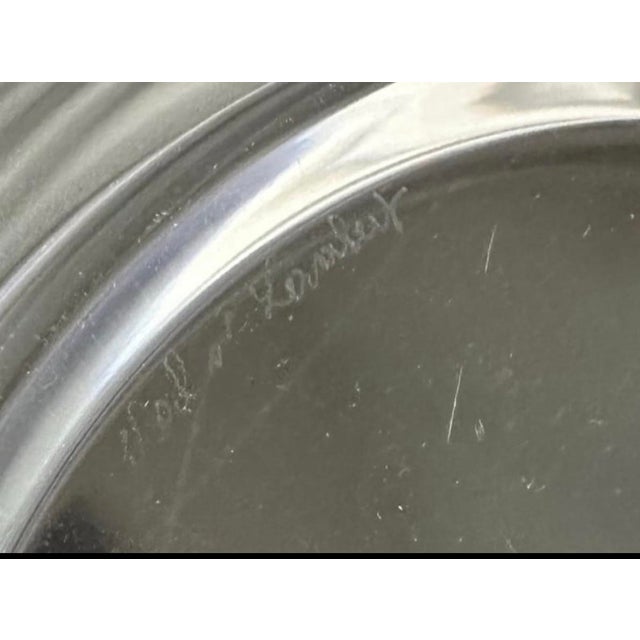 1930s Val St. Lambert Art Deco Gloucester Frosted Charger Platter ...