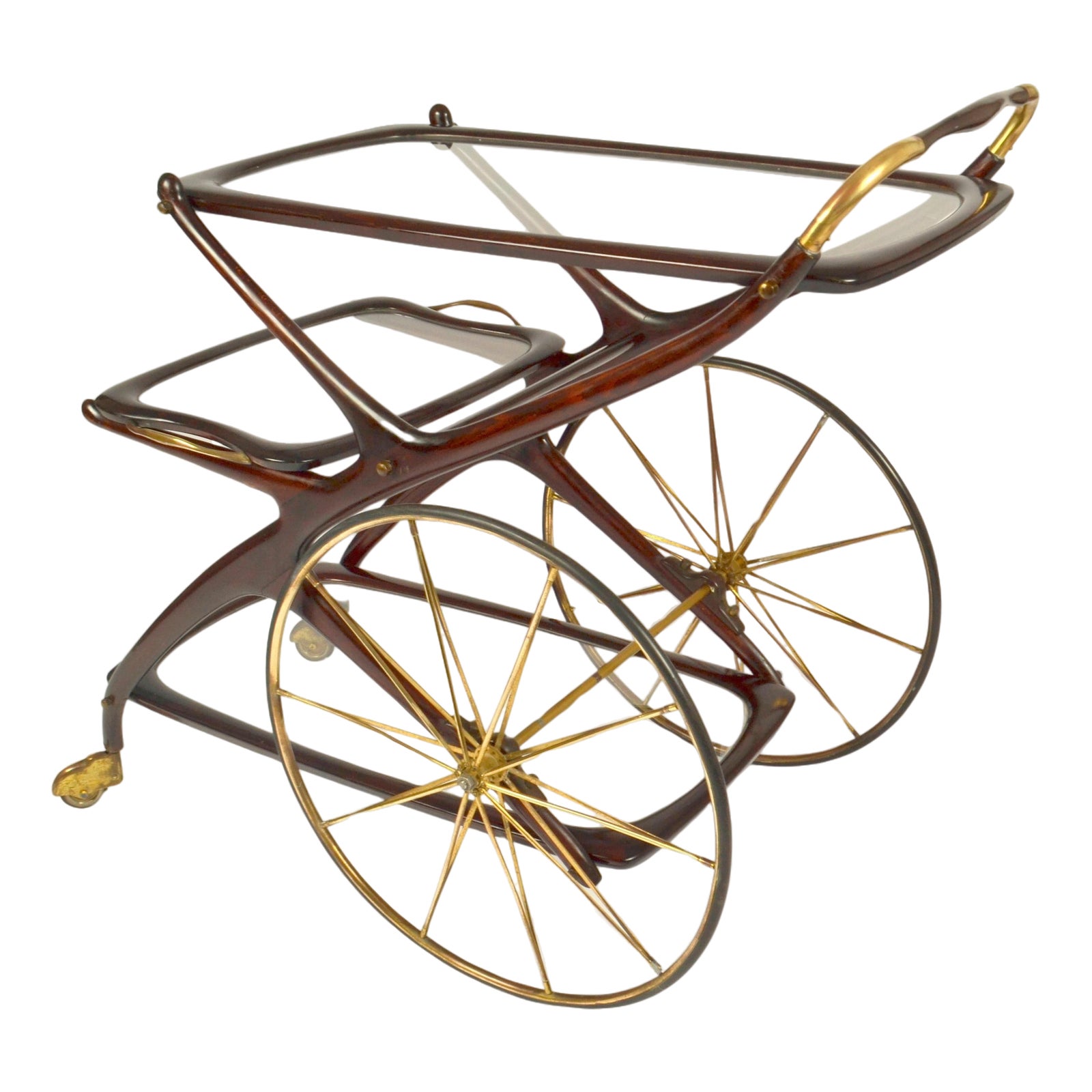 Italian Drinks Trolley by Cesare Lacca, 1950s | Chairish