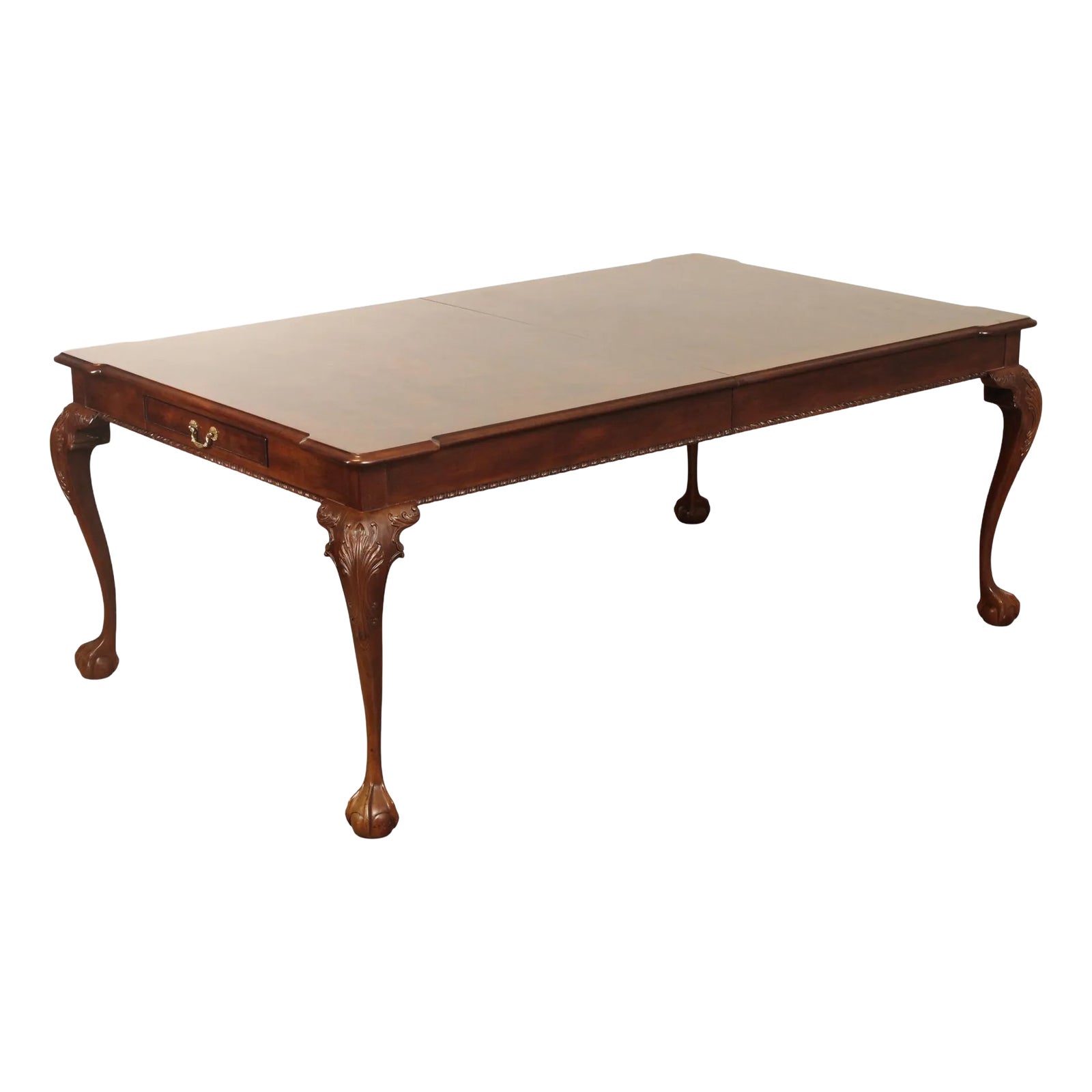 Henredon Rittenhouse Square Chippendale Style Mahogany Expandable ...