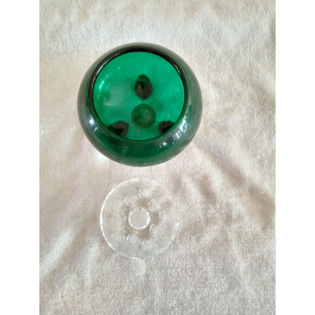 Vintage 1950's Viking Evergreen Flowerlite Frog 4 1/4" With Crystal ...