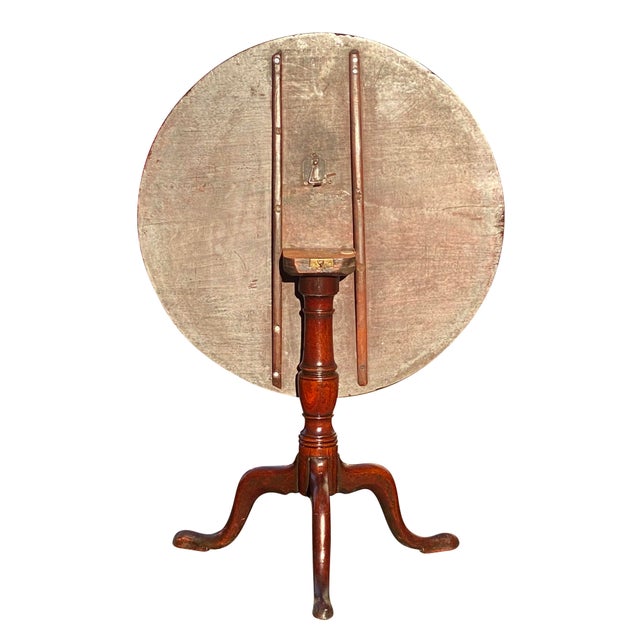 Late 18th Century Antique South Carolina Queen Anne Walnut Tilt Top ...