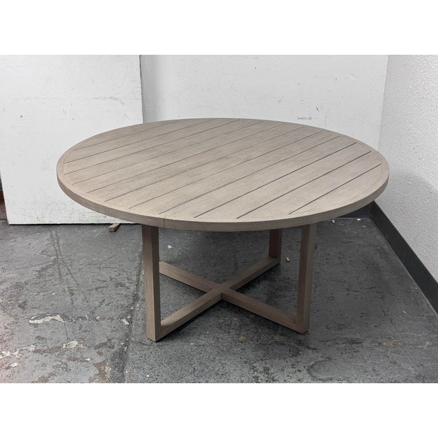 Restoration Hardware Aegean Teak In/Outdoor Dining Table | Chairish