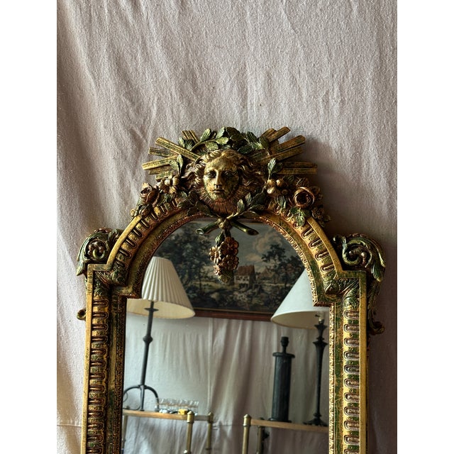 1980s King Louis XIV Mirror by Vincenzo Fancelli | Chairish