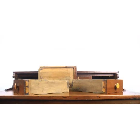 1800s Traditional Handcrafted Postmaster's Desk | Chairish