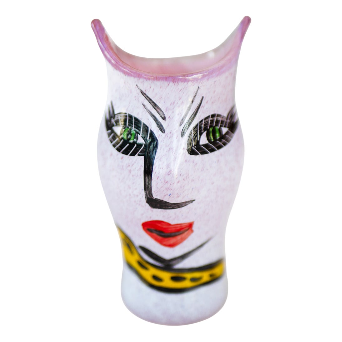 Vintage Miniature Glass Vase by Ulrika Hydman-Vallien for Kosta, 1980s ...