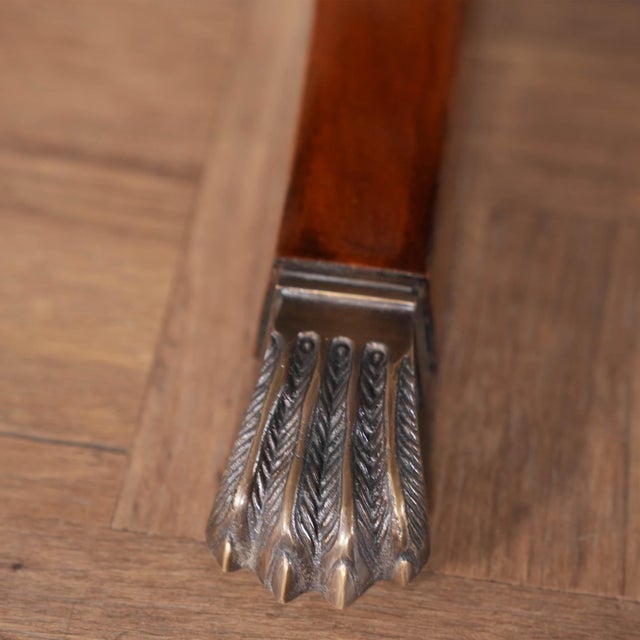 Regency Harp Base Dining Table | Chairish