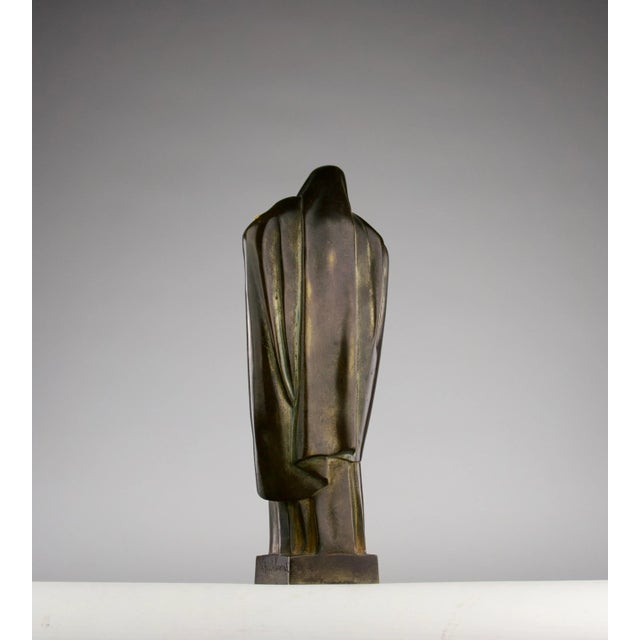 Lucienne Heuvelmans, Art Deco Virgin and Child, 1920s, Bronze | Chairish