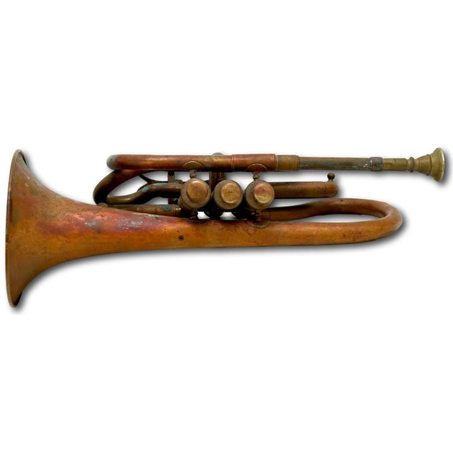 Authentic Late 19th Century Antique Brass "Shepherds Crook" Cornet ...