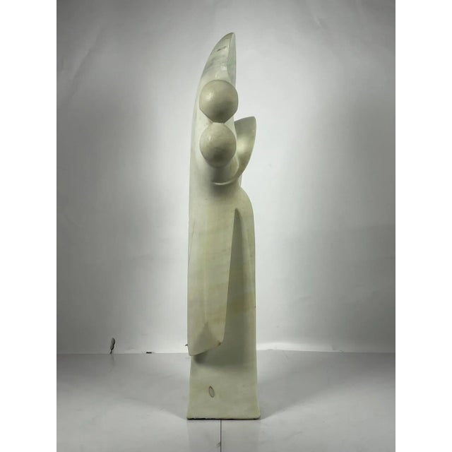 1980s "Angel Kiss" Life Size Granite Sculpture | Chairish