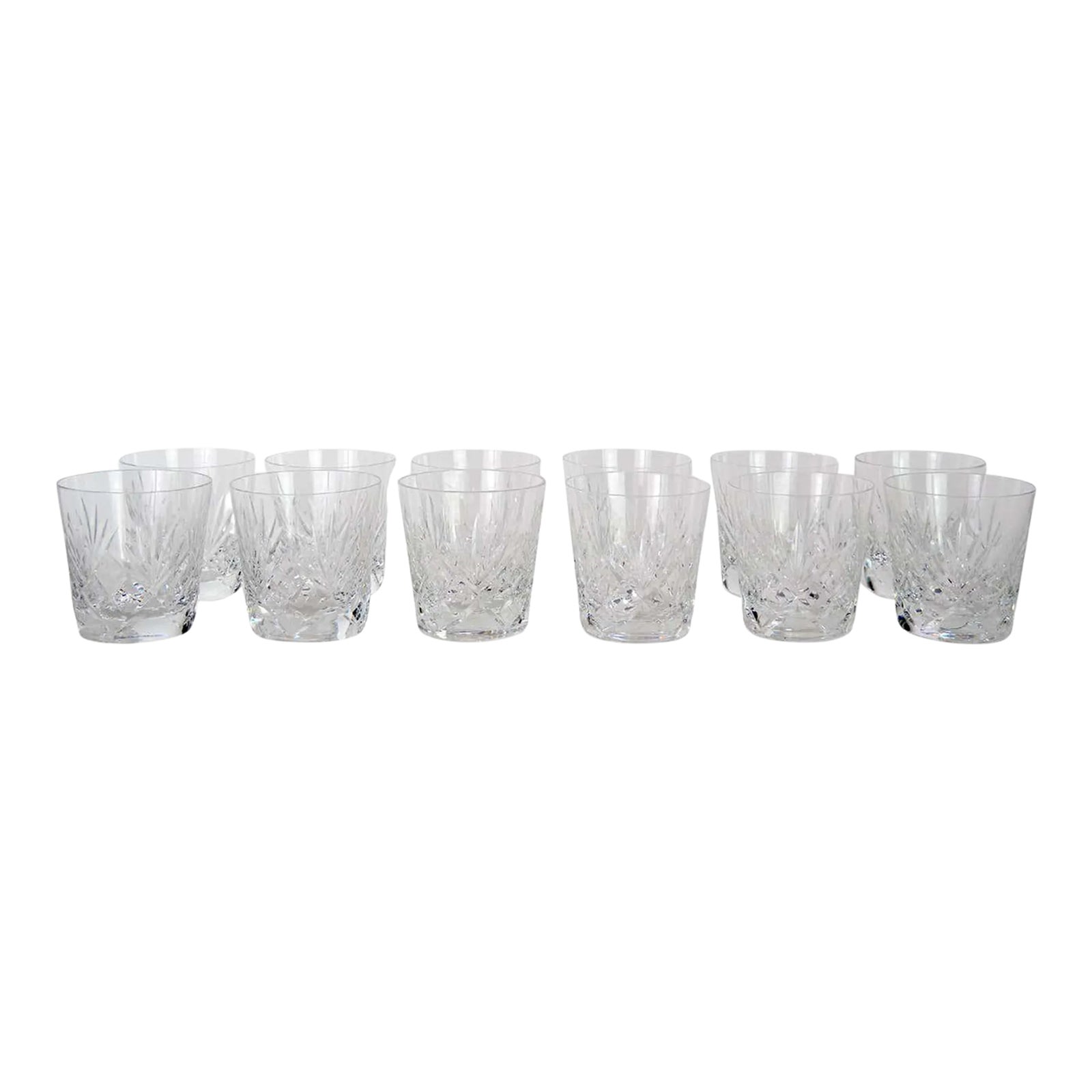 Mid 20th Century Saint Louis Crystal Old Fashioned Barware Service- Set ...
