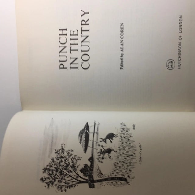 1975 "Punch in the Country" Alan Coren Book | Chairish