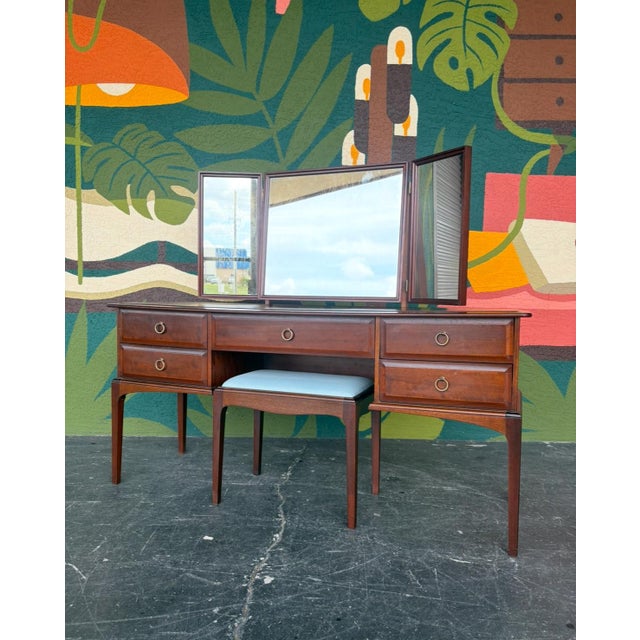 stag dressing table mirror