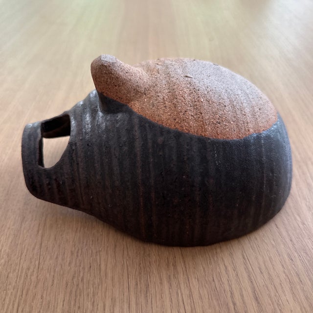 Vintage Medieval Style Pottery Vessel | Chairish