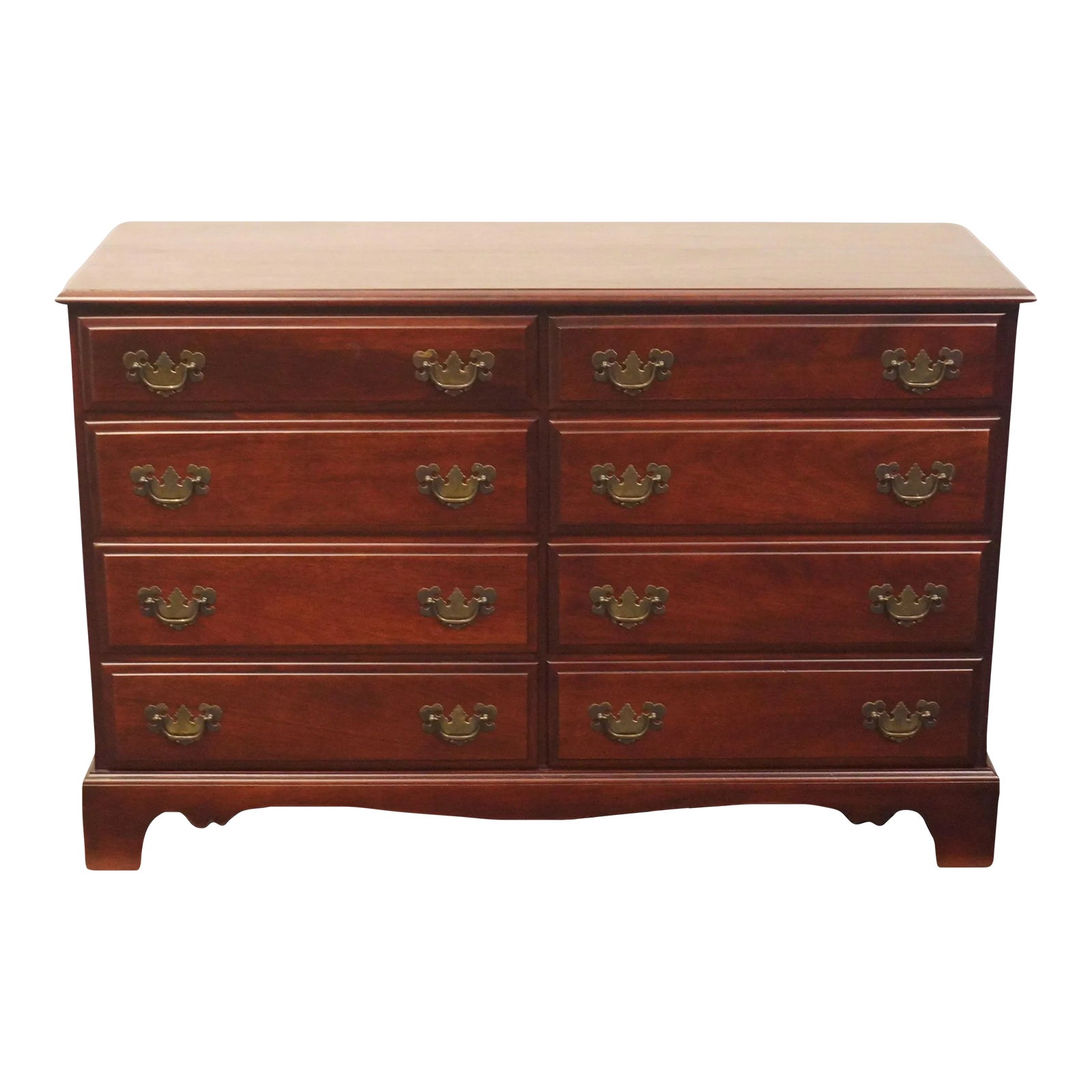 Hungerford Furniture Solid Mahogany Traditional Style 52" Double ...