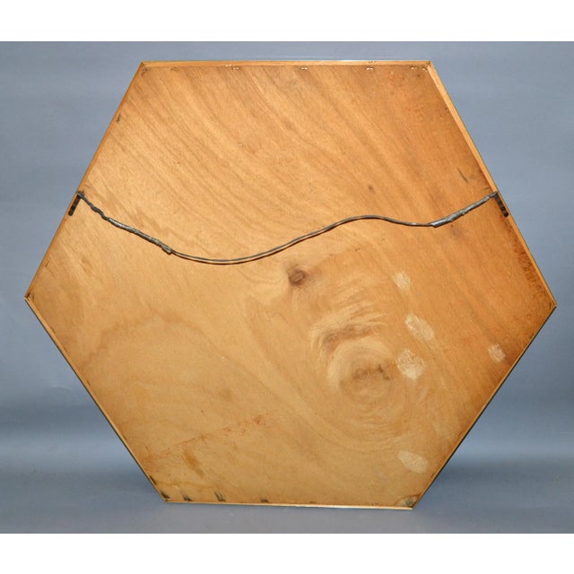 Diamond Shaped Faceted Octagonal Wall Mirror Thayer Coggin by Milo ...