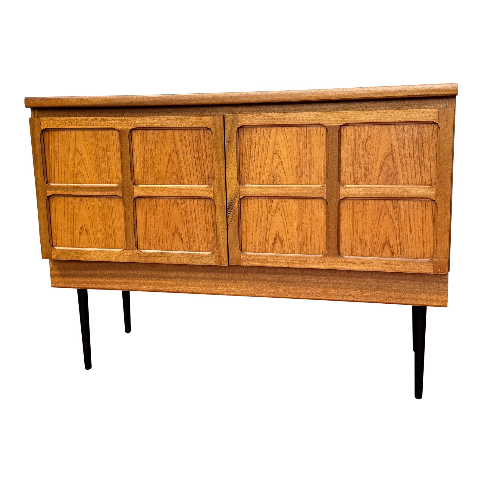 1960s Nathan Furniture Teak Cabinet | Chairish