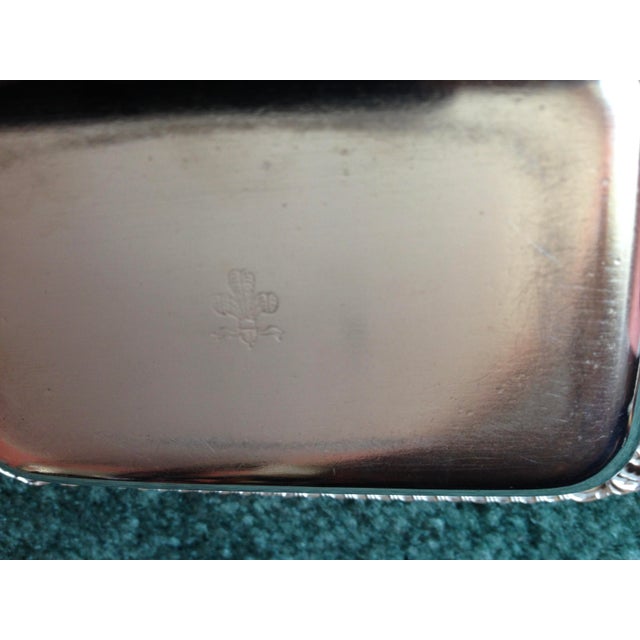 Silver Plated Hollowware Miniature Rectangular Covered Container | Chairish