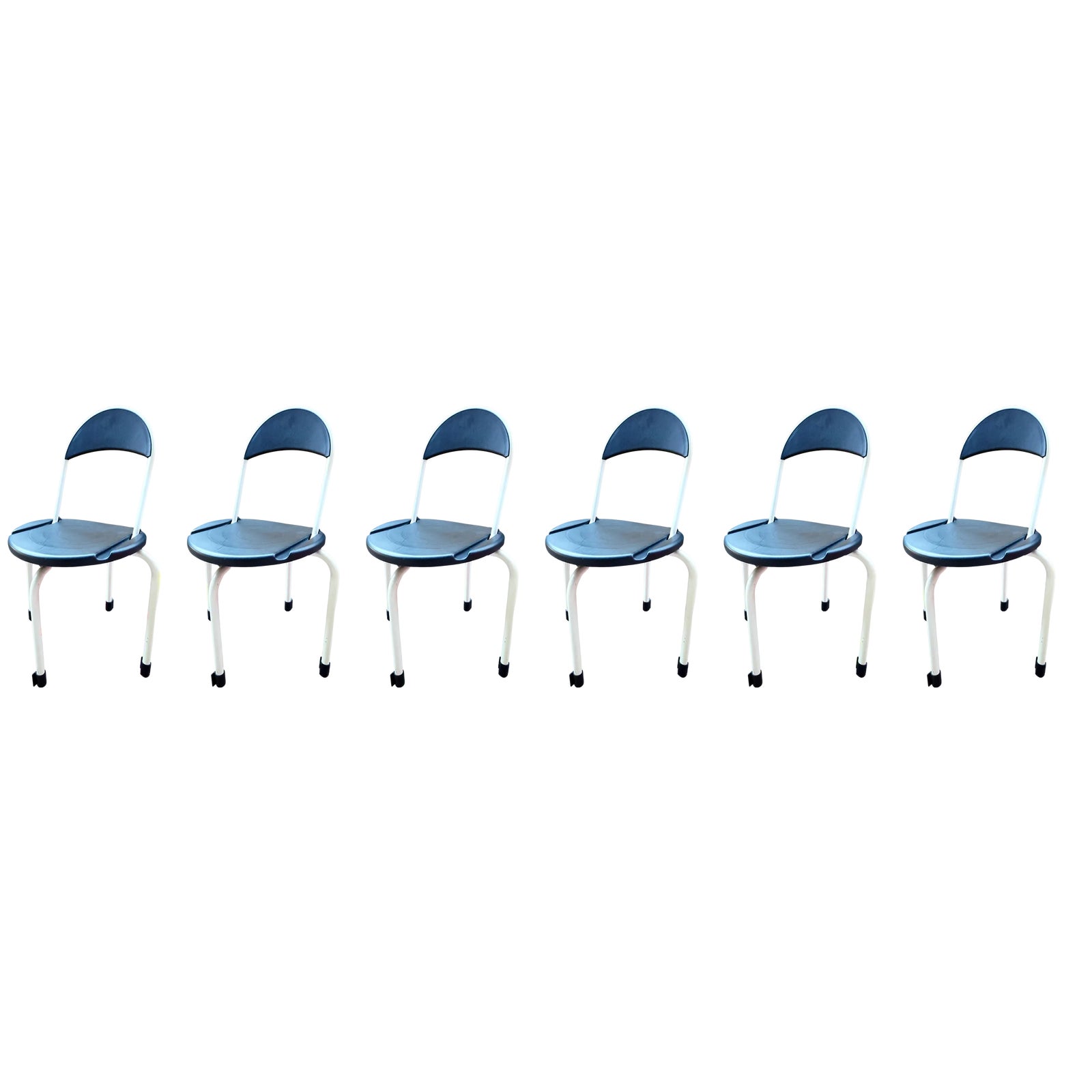 Clack Model Chairs by Lucci & Orlandini for for Lamm, 1970s, Set of 6 ...
