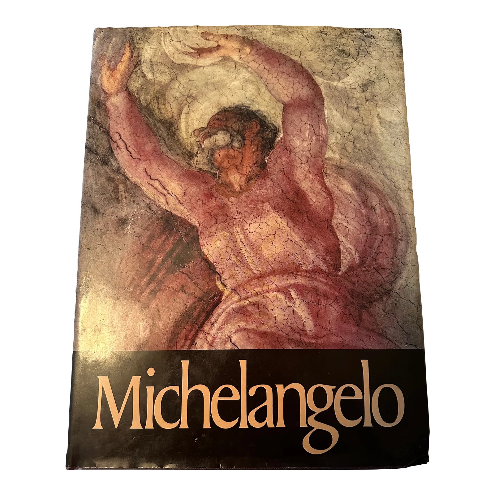 1980s Michelangelo Coffee Table Book With Many Illustrations Depicting ...