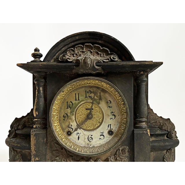 Early 1900s Antique Mantle Clock, the E. Ingraham Company, Victorian ...