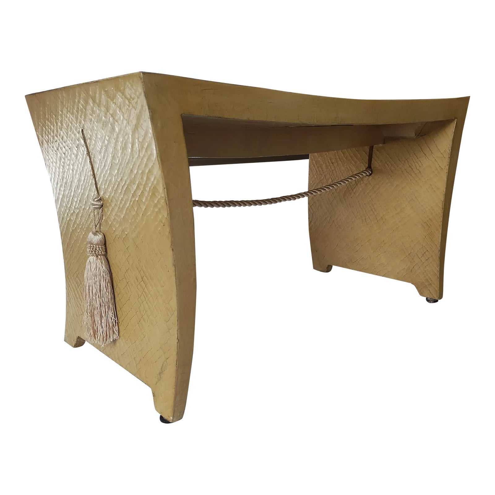 Baker's Tassel Bench From the Thomas Pheasant Collection | Chairish