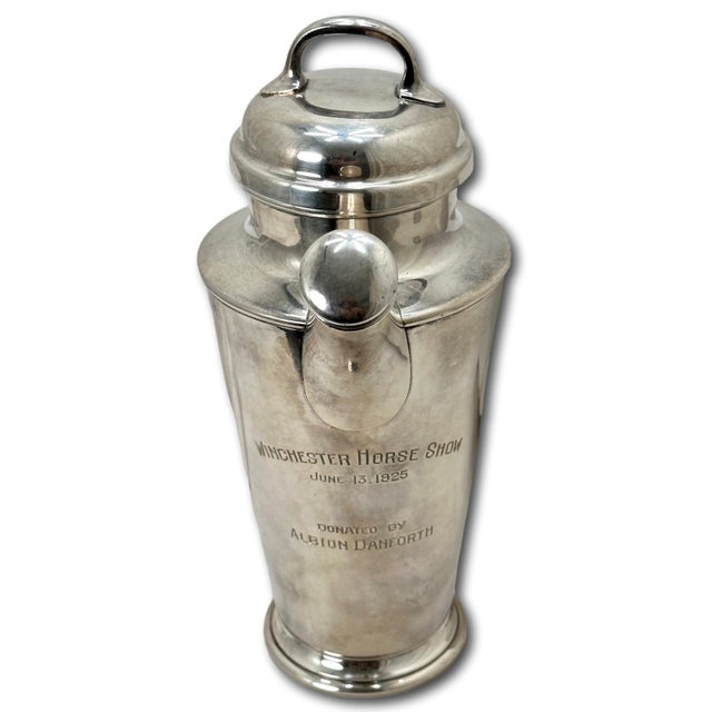 Fine Antique Art Deco Silverplate 1925 Winchester Horse Show Trophy ...