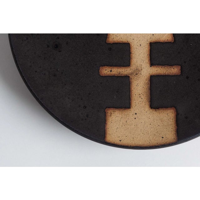 1960s Two Profiles Facing Ceramic Face Plate | Chairish