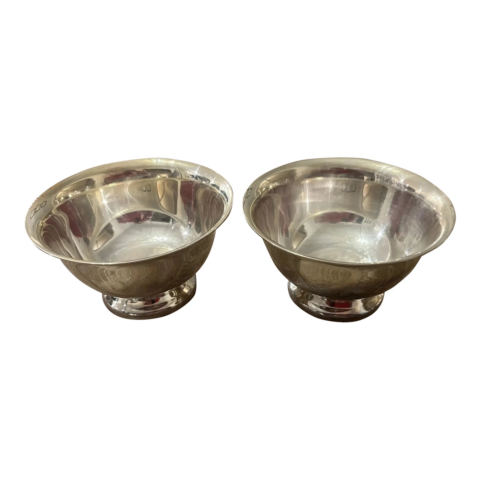 Mid 20th Century Reed and Barton Paul Revere Bowls- a Pair | Chairish