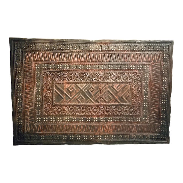 Baker Tribal Wall Panel Art | Chairish