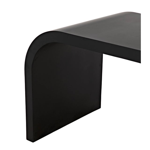 NOIR Maximus Desk, Black Metal | Chairish