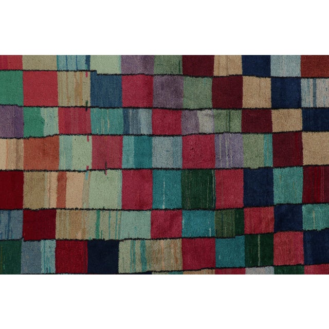 Vintage Zeki Müren Rug With Polychromatic Geometric Pattern From Rug ...