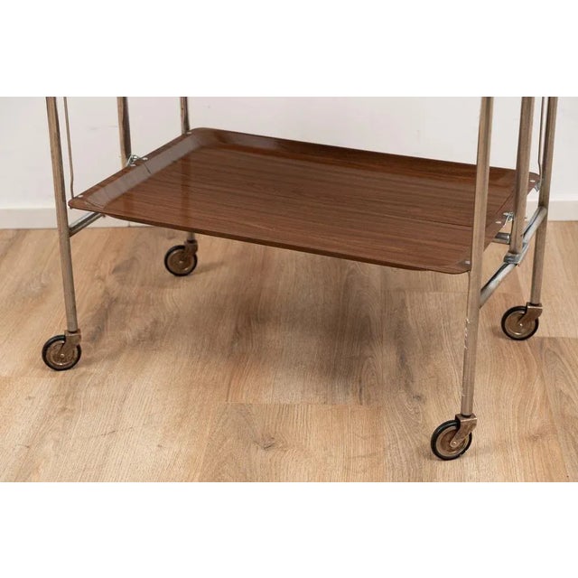 Foldable Serving Trolley by Bremshey & Co., 1960s | Chairish