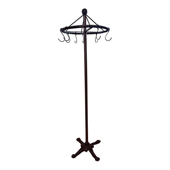 Vintage Cast Iron Coat Rack Restoration Hardware | Chairish