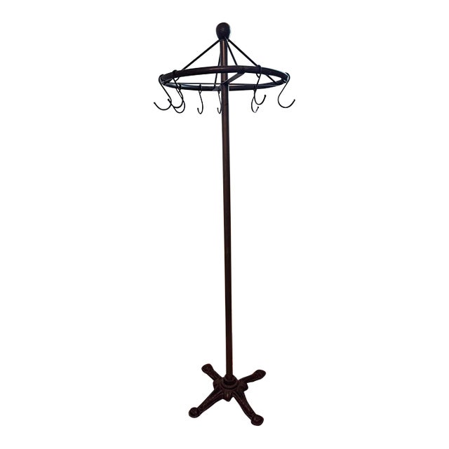 Vintage Cast Iron Coat Rack Restoration Hardware | Chairish