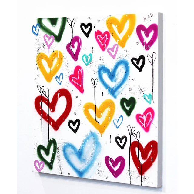 "Heart Heaven" Original Artwork by Amber Goldhammer | Chairish