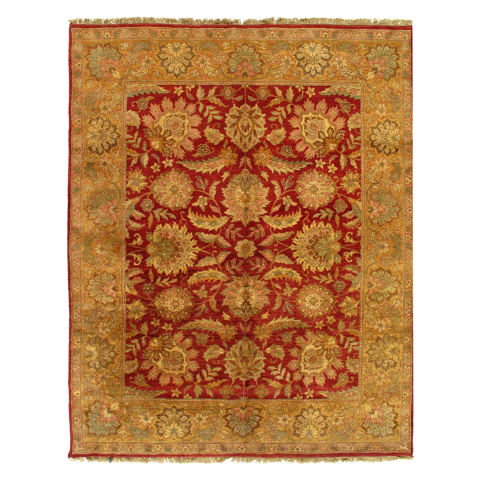 Indo Agra Rug - 7'9" X 10'1" | Chairish