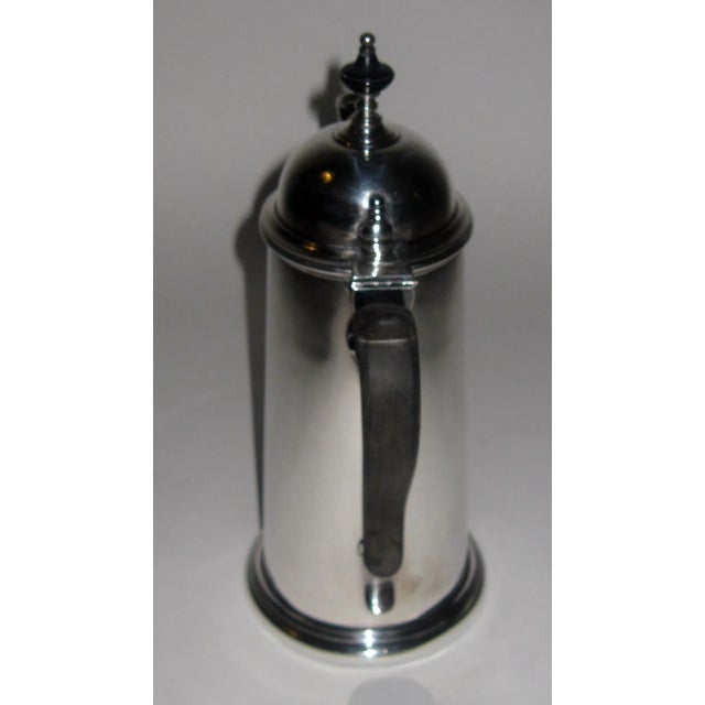 19th century Georgian Style Sterling Silver Coffee Server | Chairish