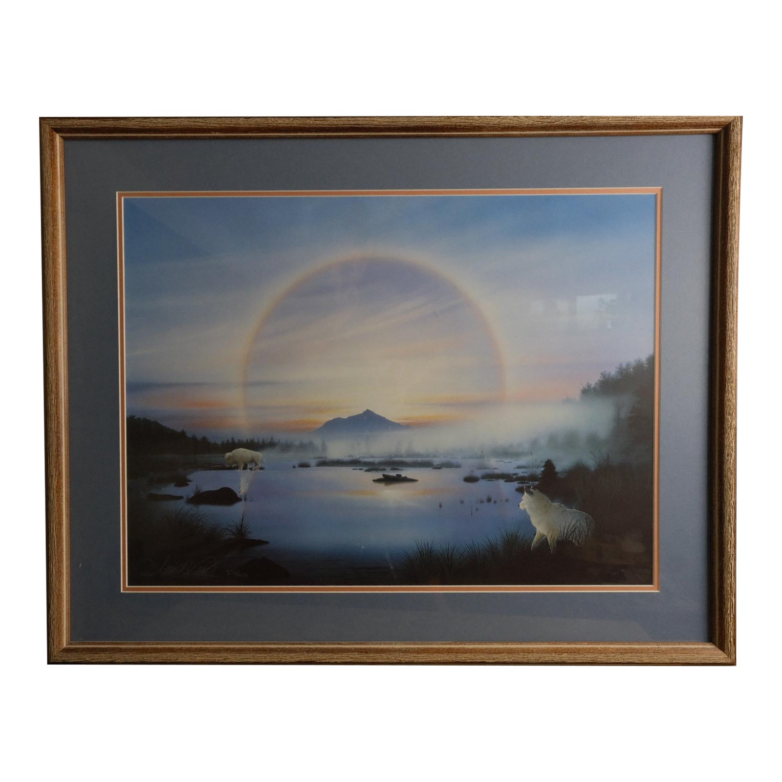 “The Witness” by Donald Vann – Triple Signed Limited Edition Lithograph ...