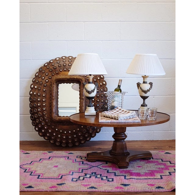 Early 2000s Peacock Mirror | Chairish