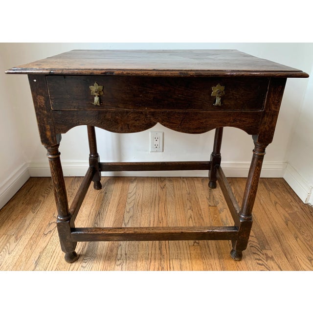 Late 19th Century Antique Early American Side Table | Chairish