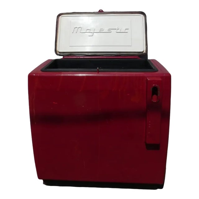 Steel and Enamel Bar Ice Chest by Coca-Cola, United States, 1960s ...