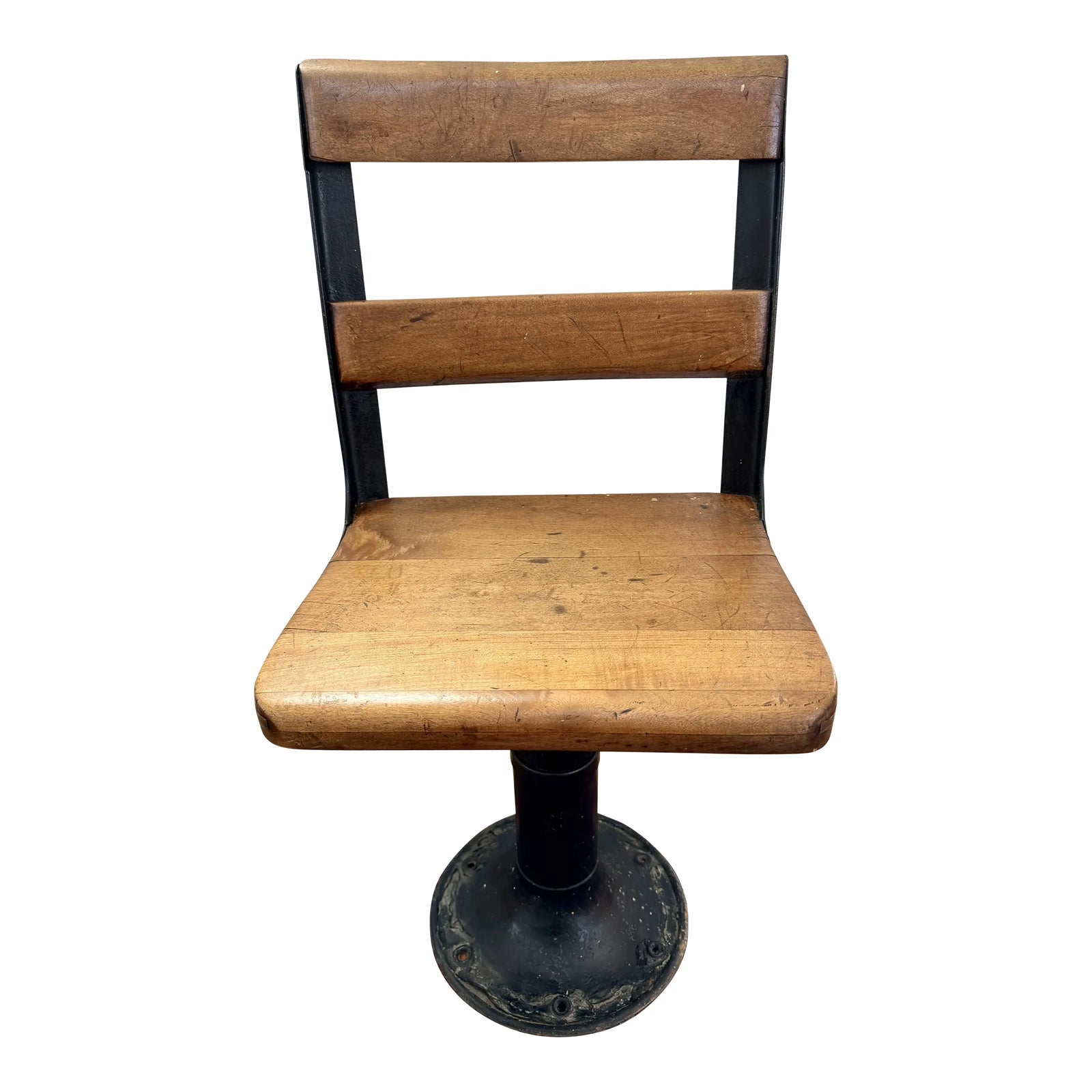 Early 20th Century Antique Schoolhouse Chair | Chairish