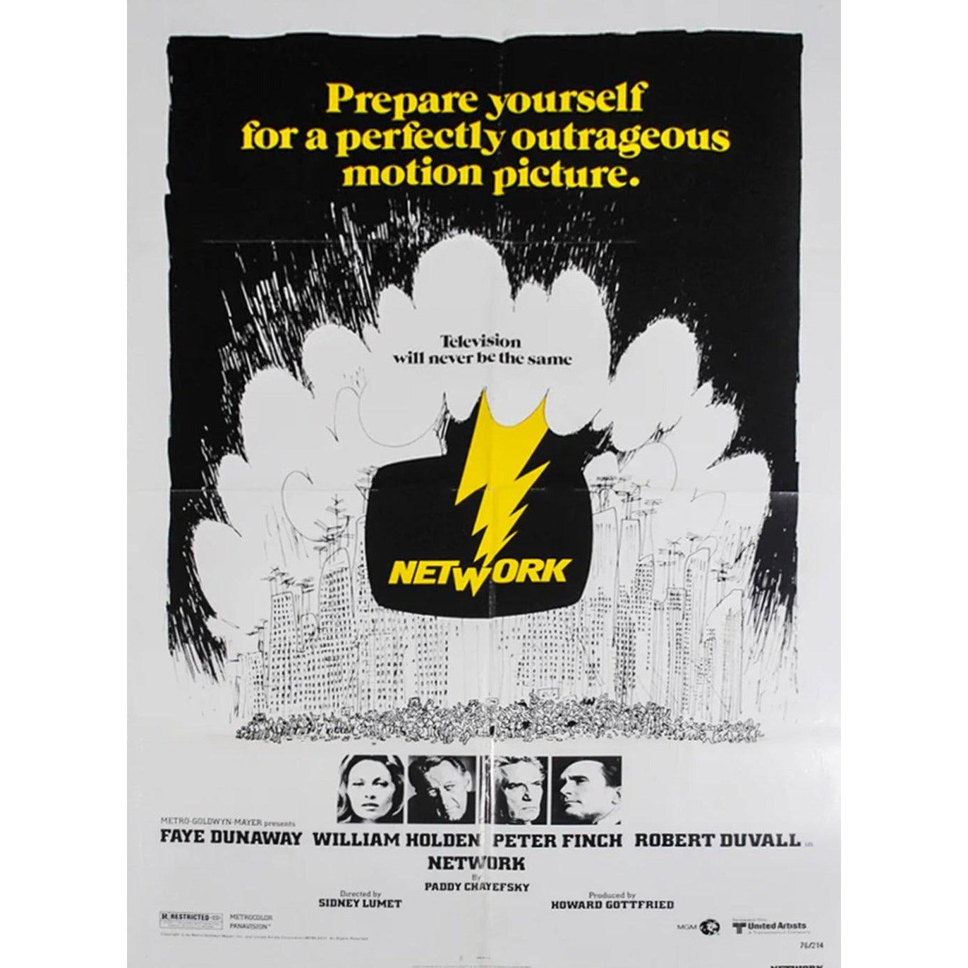 1976 Network Poster | Chairish