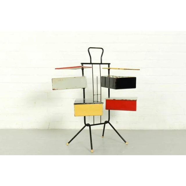 Dutch Sewing Box by Joost Teders for Metalux, 1950s | Chairish